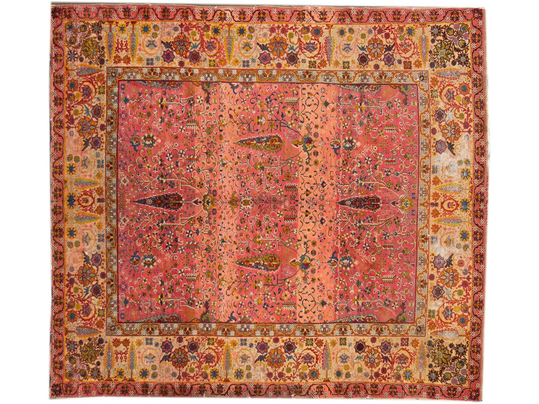 Antique Marbediah Wool Rug 7 X 8 – Alexanders Artisan Rugs Official Website